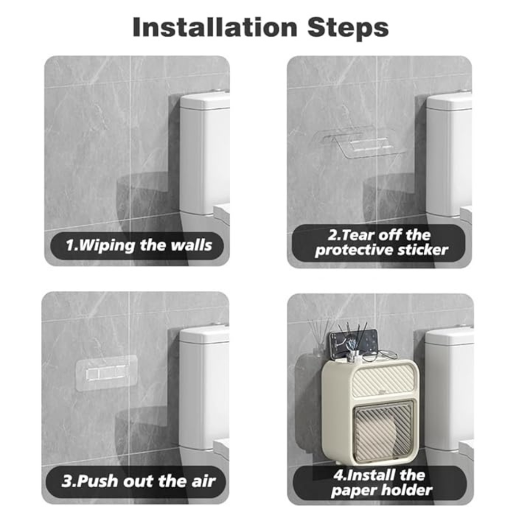 𝚆𝙰𝙻𝙻-𝙼𝙾𝚄𝙽𝚃𝙴𝙳 𝚆𝙰𝚃𝙴𝚁𝙿𝚁𝙾𝙾𝙵 𝚃𝙸𝚂𝚂𝚄𝙴 𝙷𝙾𝙻𝙳𝙴𝚁 𝙳𝙾𝚄𝙱𝙻𝙴-𝙳𝙴𝙲𝙺 𝚃𝙸𝚂𝚂𝚄𝙴 𝚂𝚃𝙾𝚁𝙰𝙶𝙴 𝙱𝙾𝚇 ...