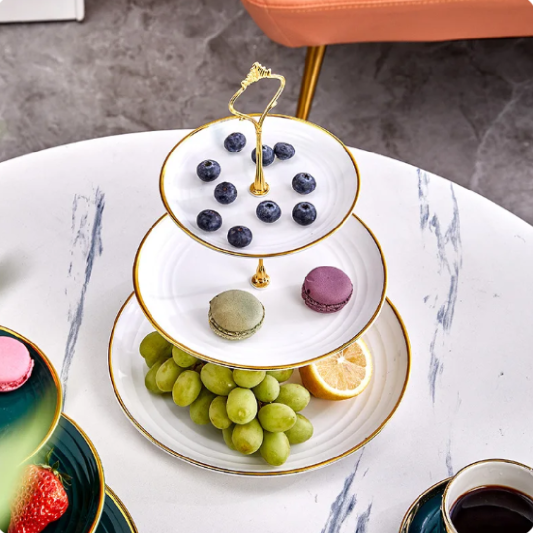 3 𝚃𝙸𝙴𝚁 𝙲𝙰𝙺𝙴 𝚁𝙰𝙲𝙺/𝙳𝙴𝚂𝚂𝙴𝚁𝚃 𝙳𝙸𝚂𝙿𝙻𝙰𝚈 𝚂𝚃𝙰𝙽𝙳 - Zepmart BD